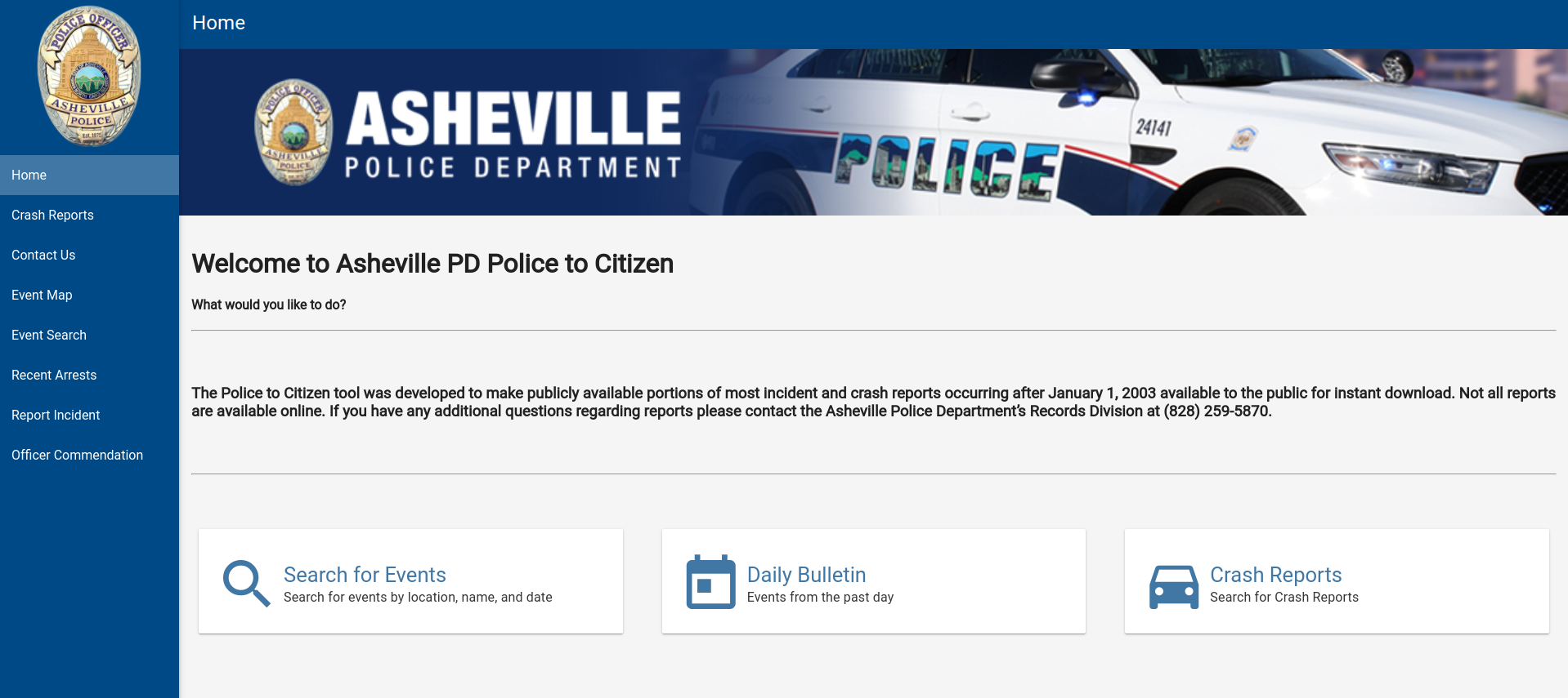 APD Released Upgrade to Police to Citizen Tool - Includes Online Crime ...