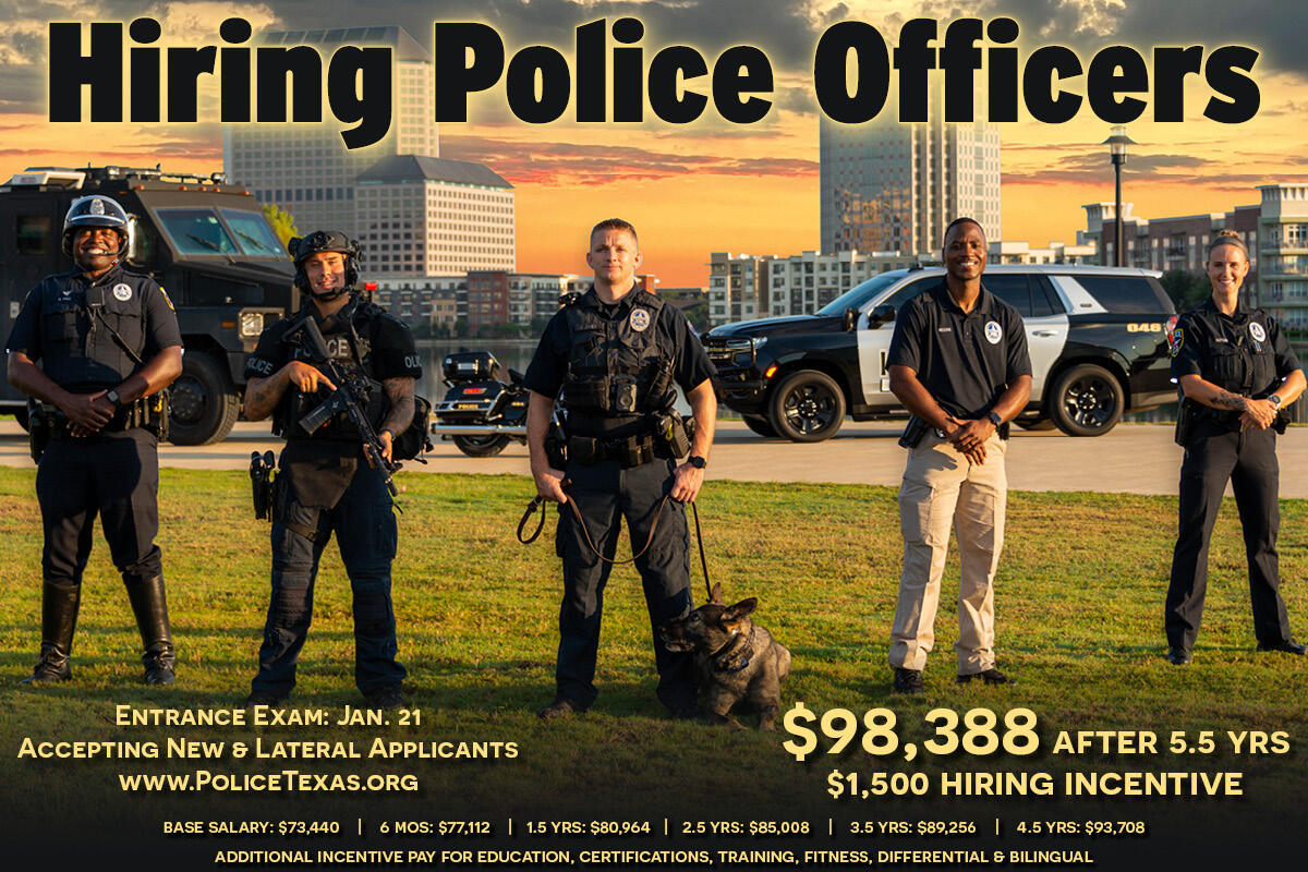 NEW PAY SCALES FOR OFFICERS!!! (Irving Police Department) — Nextdoor ...