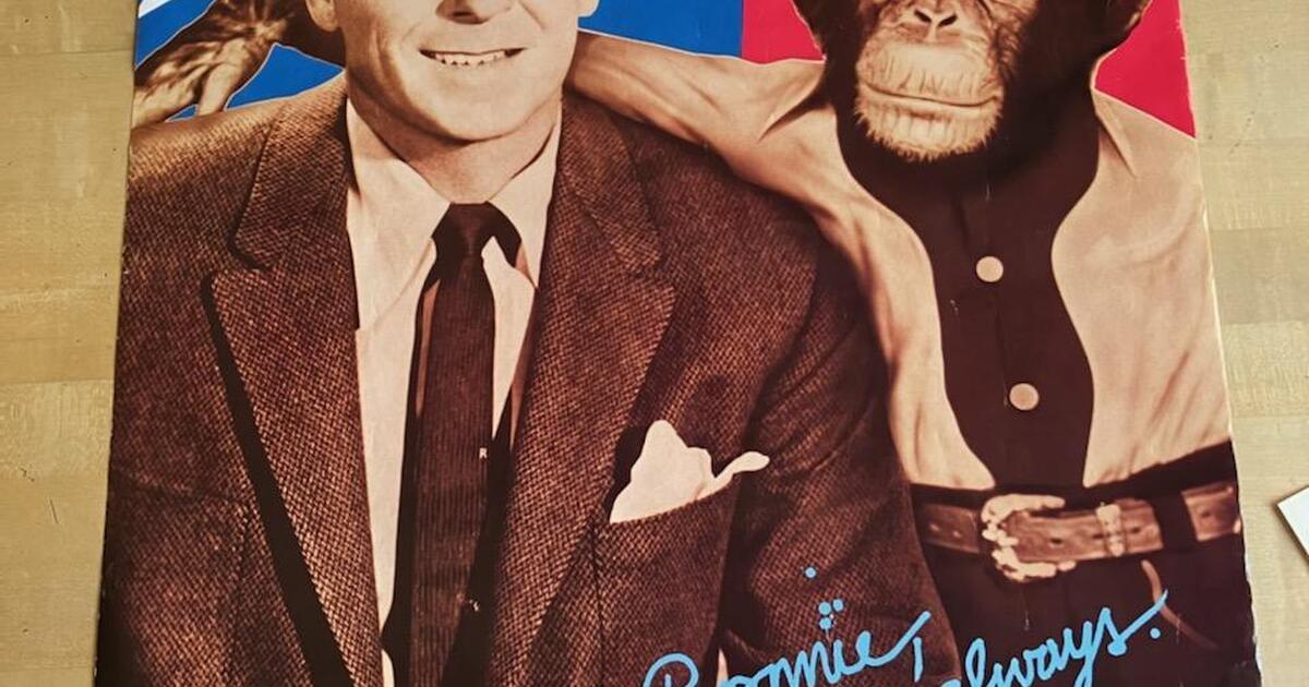 "To Ronnie, Good luck always, Love, Bonzo" Poster for $50 in Houston ...