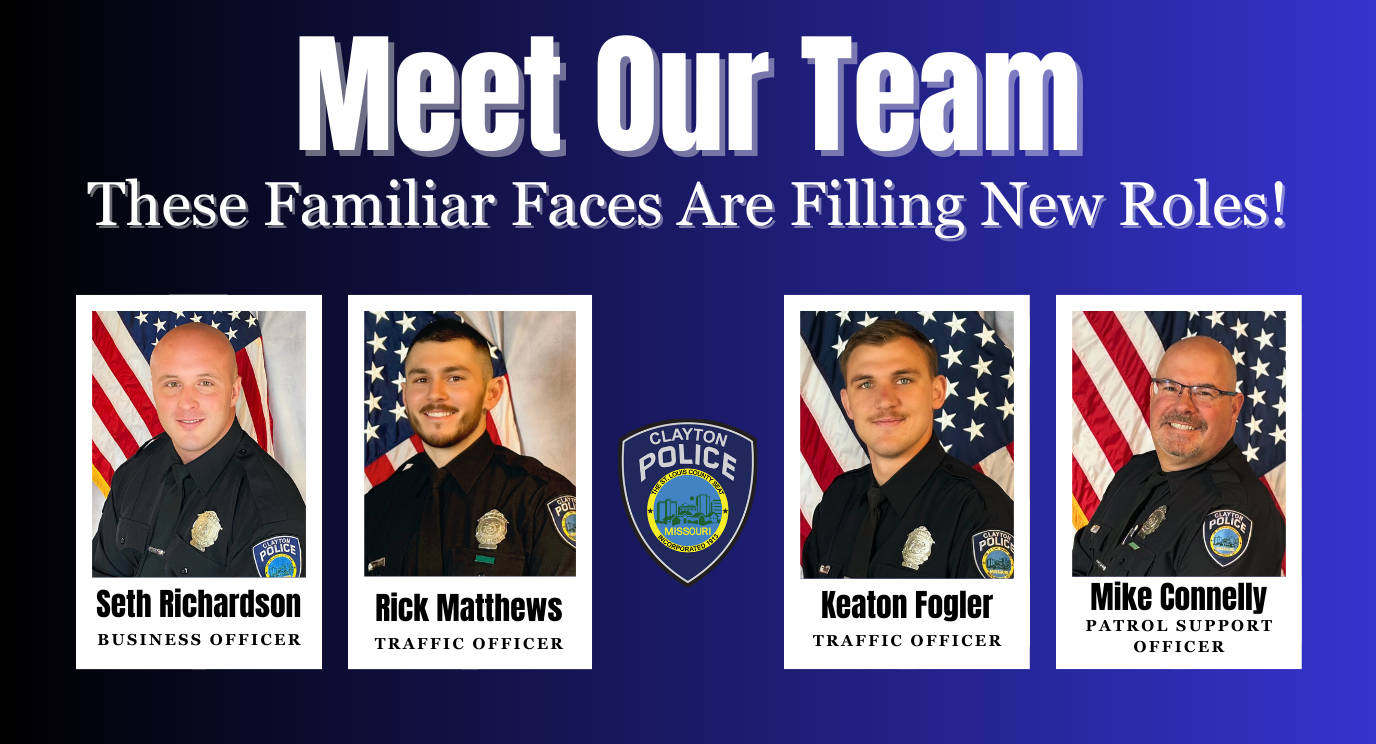 The Clayton Police Department recently introduced four new specialized ...