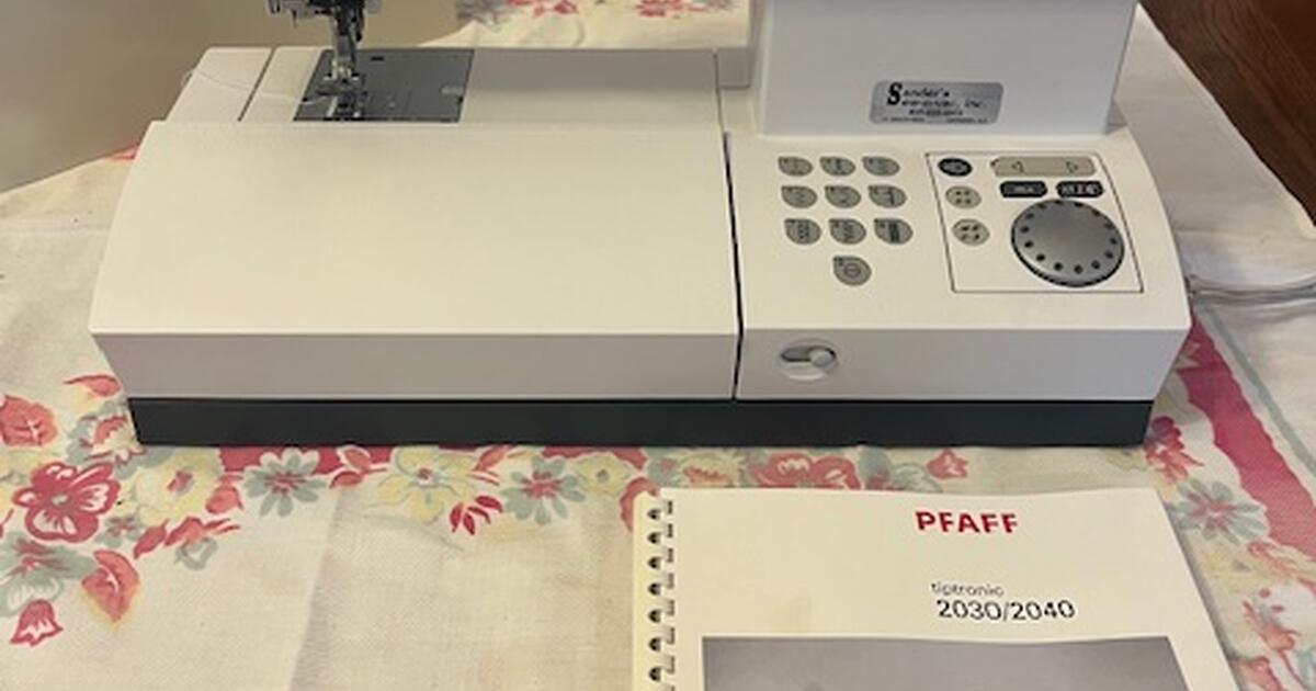 Pfaff Tiptronic 2040 Sewing Machine for $600 in Rapid City, SD | For ...