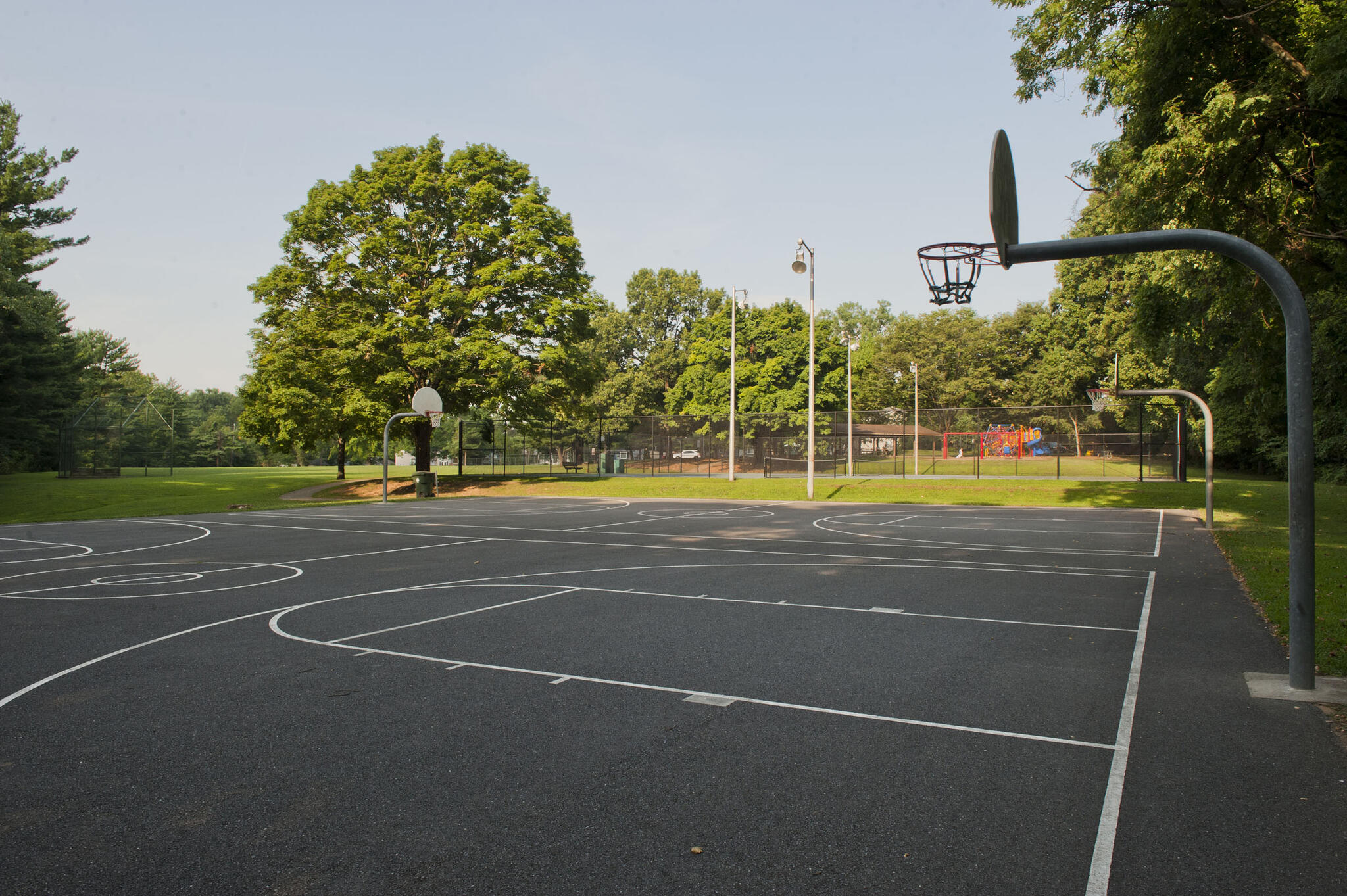 Basketball Court Closed at Fleming Local Park (Montgomery Parks ...