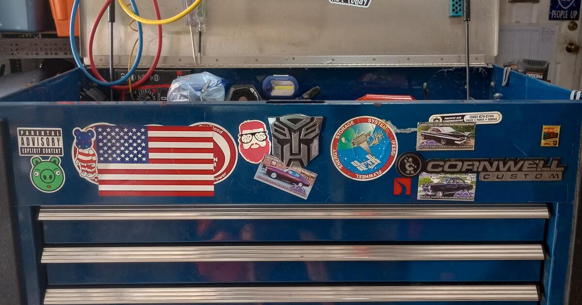 cornwell 800 series rolling tool box lid cart large big professional ...