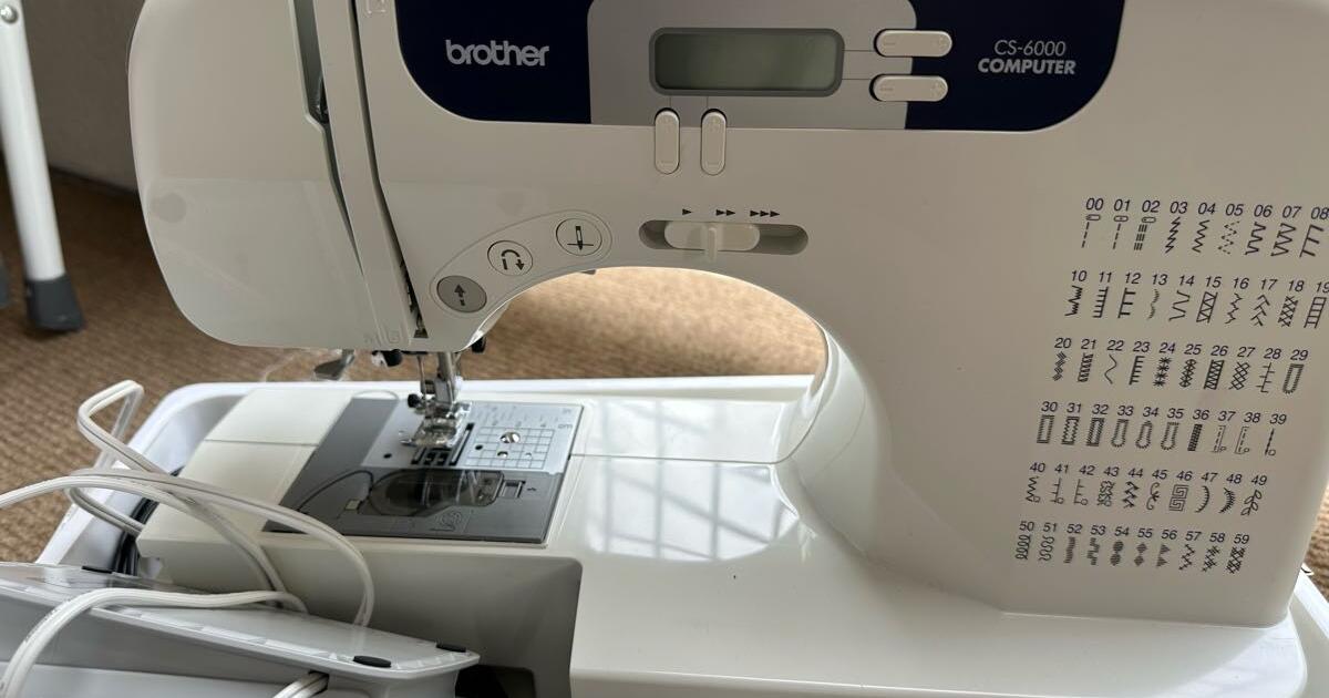 Brother CS6000 Computerized Sewing Machine for $125 in Austin, TX | For ...