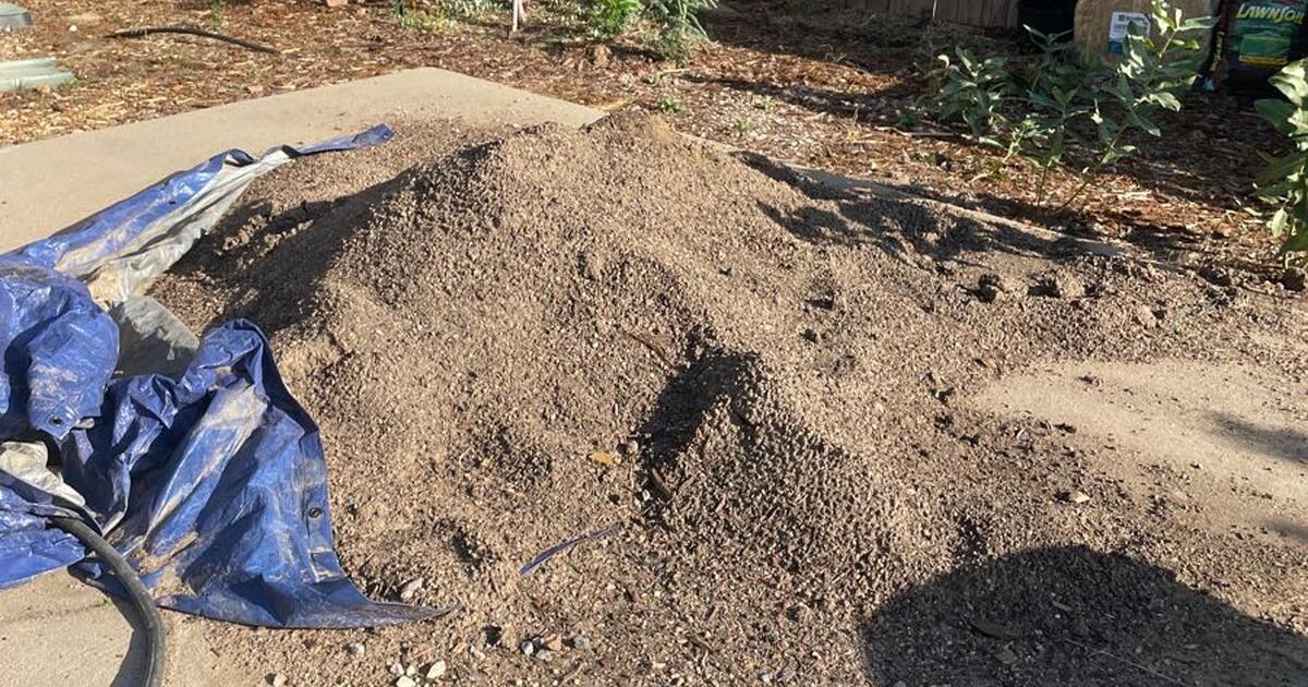 Free garden soil - left over from landscaping project for Free in ...