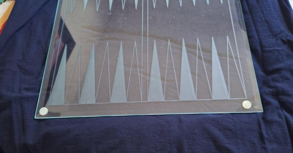 Fifth Avenue crystal chess, checkers ,and backgammon set for $45 in ...