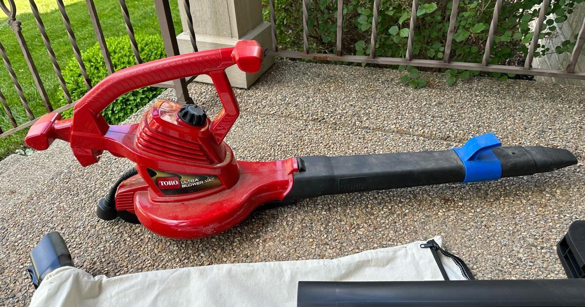 Toro Ultra Blower for $50 in Fishers, IN | For Sale & Free — Nextdoor