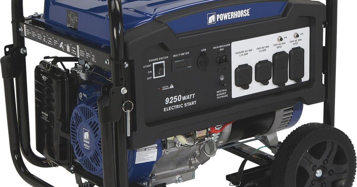 9250 Surge Watt Generator - Electric Start for $1000 in West Fargo, ND ...