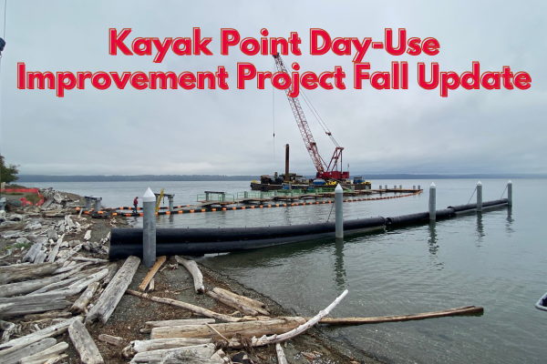 Kayak Point Park Day-Use Improvement Project Update – Fall 2024