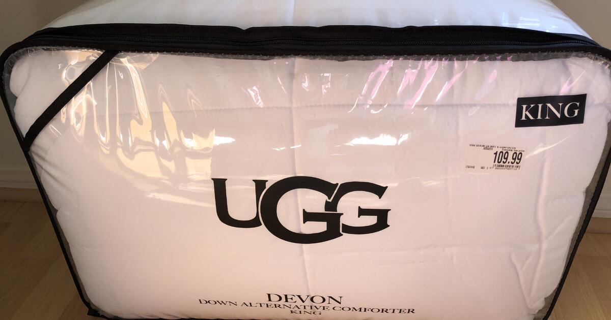 UGG DEVON Down Alternative Quilted King Comforter for $70 in Rancho ...