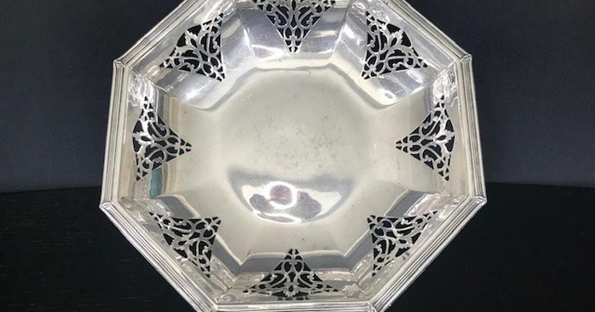 1891 Antique Roden Brothers Duchess Plate Silver Plate Pierced ...