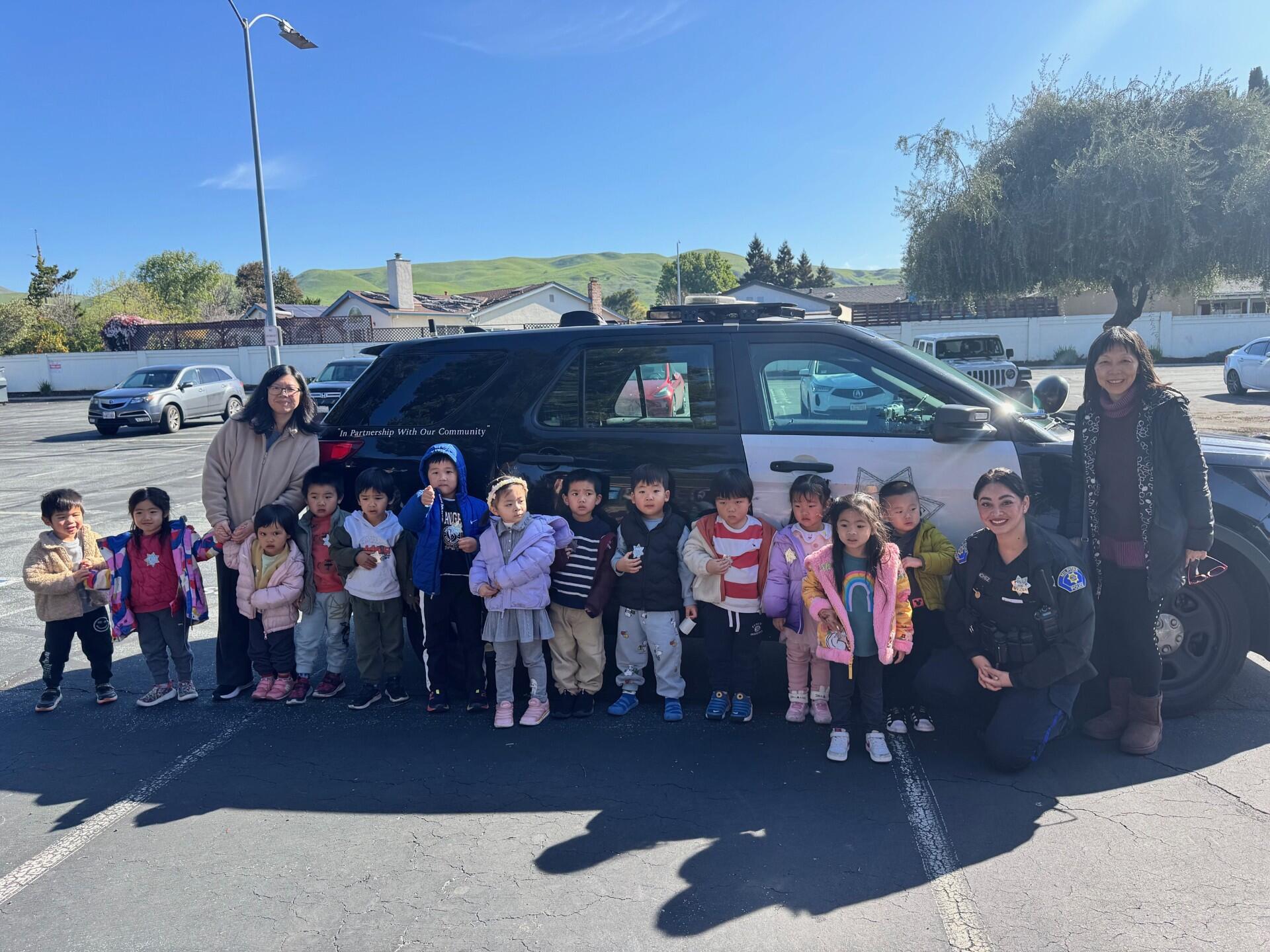 🚓 Today, Sergeant Tachis and Officer Sanchez visited ...