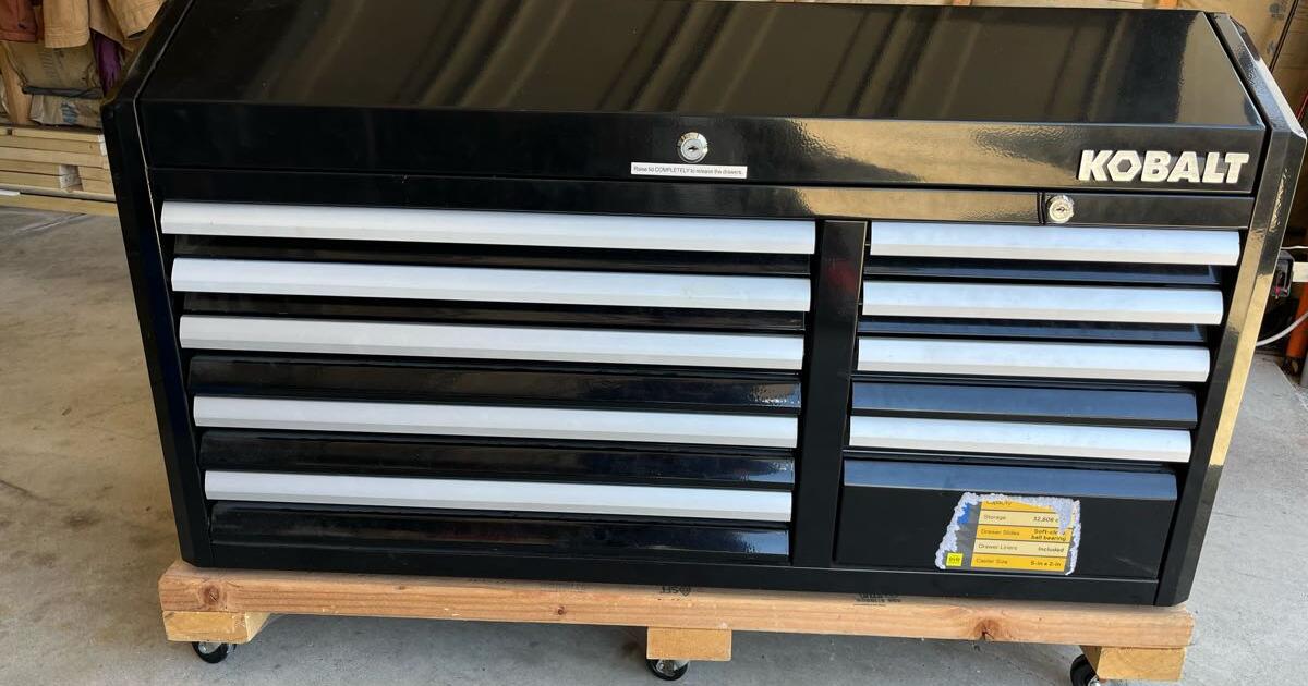Kobalt 9 drawer tool chest for $250 in Greenwood, IN | For Sale & Free ...