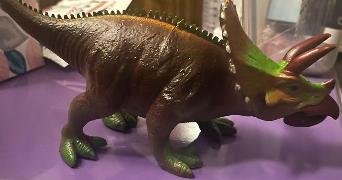 Vintage triceratops figure for $10 in Reynoldsburg, OH | Finds — Nextdoor