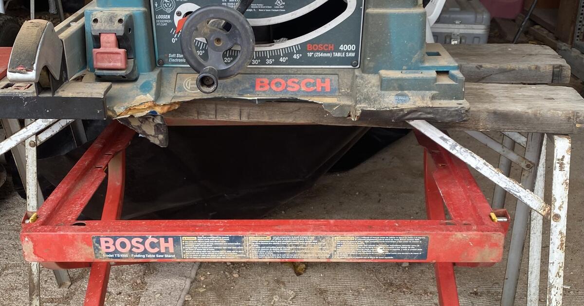 Bosch 4000 Table Saw for Free in Santa Fe, NM | For Sale & Free — Nextdoor