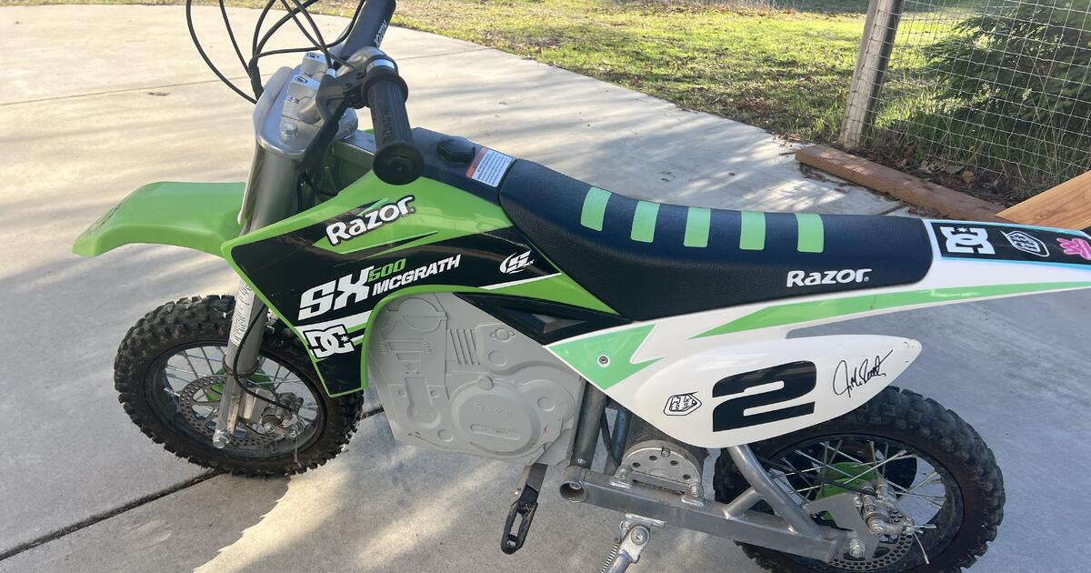 Razor SX500 McGrath Dirt Bike for $150 in Templeton, CA | For Sale ...