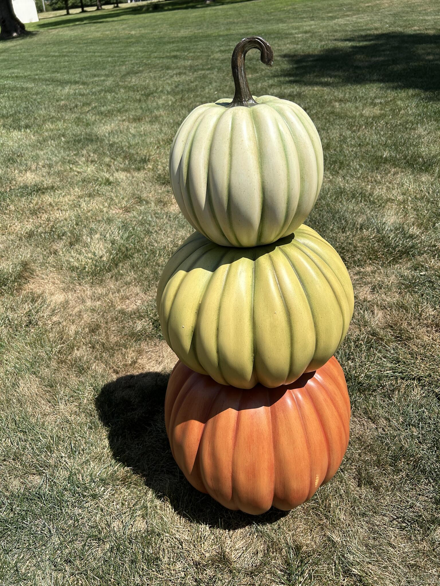 Grandin Road 3 Stack Pumpkin Topiary for $50 in Lansdale, PA | For Sale ...