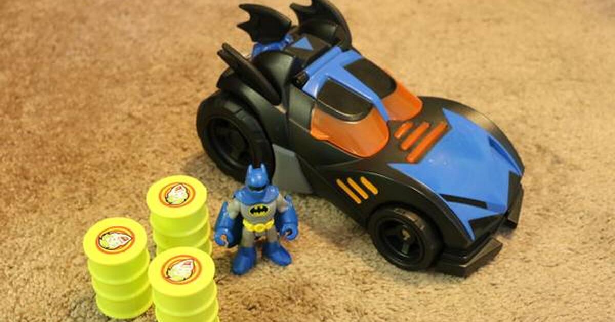 Batmobile: includes 3 barrels & Batman for $35 in Valencia, CA | For ...