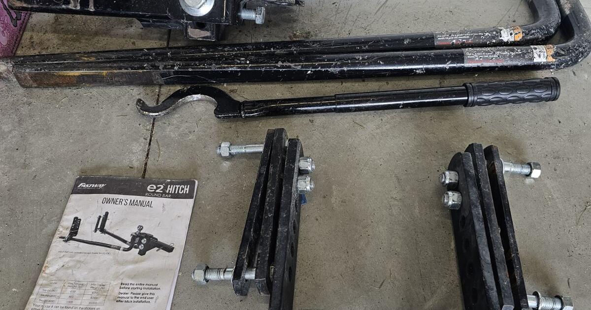 Fastway E2 Weight Distribution Anti-sway Hitch For $210 In Gretna, Ne
