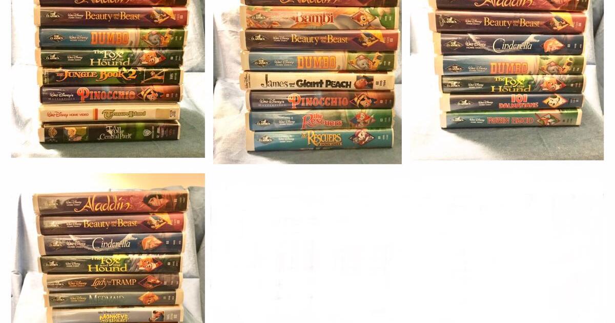 Disney VHS Classics Collections -4 different sets for $20 in Madison ...