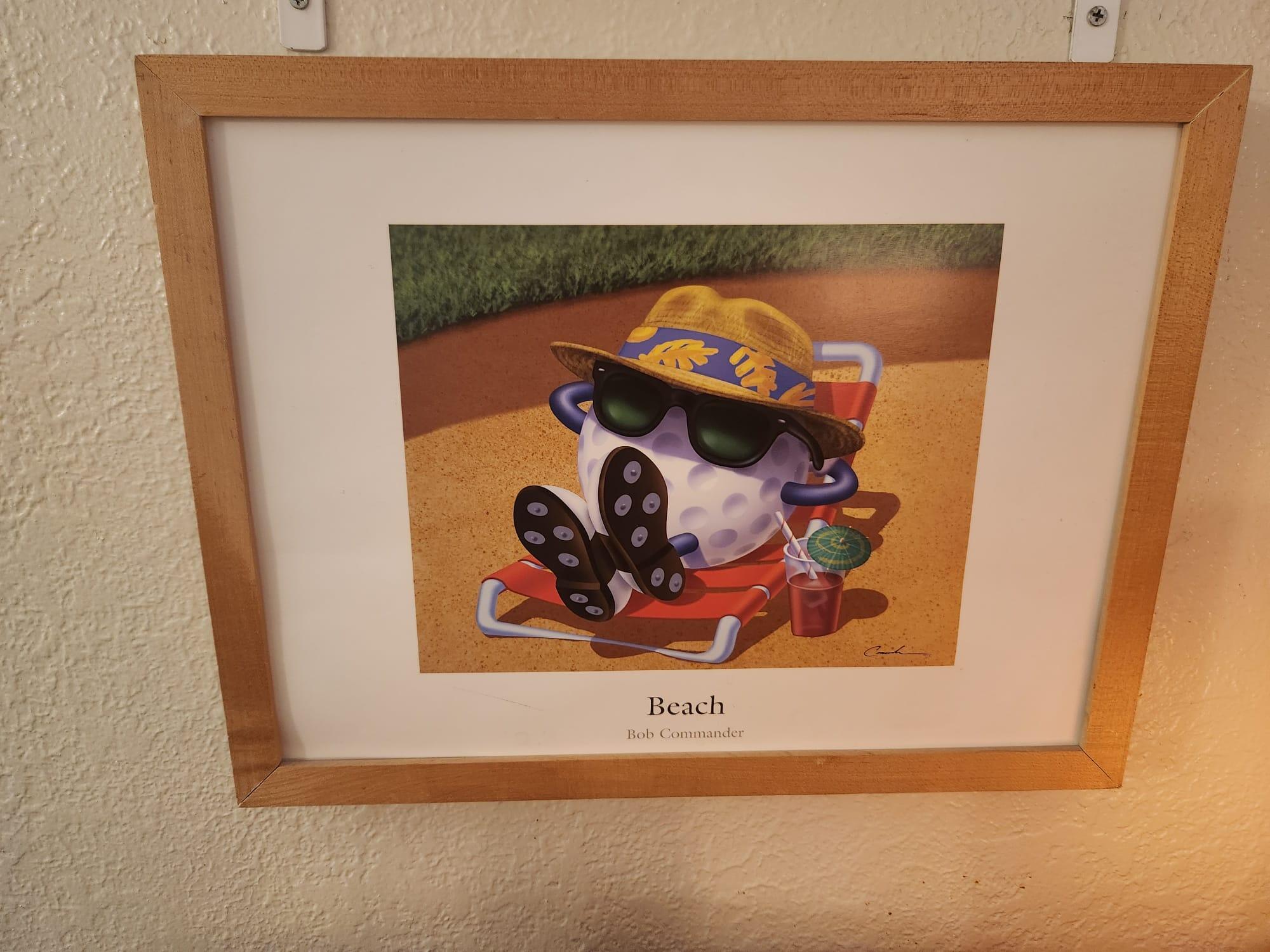 Beach Framed Art by Bob Commander for $20 in Delray Beach, FL | For ...