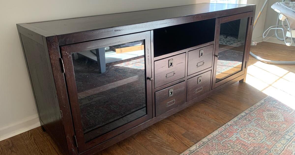 Pottery Barn Rhys Media Console for 150 in Atlanta GA For Sale Free Nextdoor