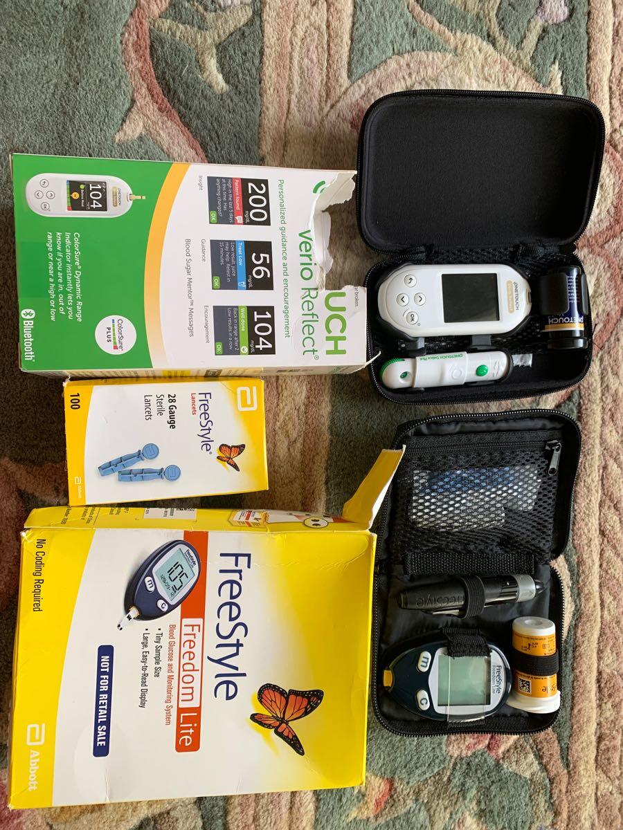 PENDING PICKUP: Medical equipment - Blood Sugar monitoring devices for ...