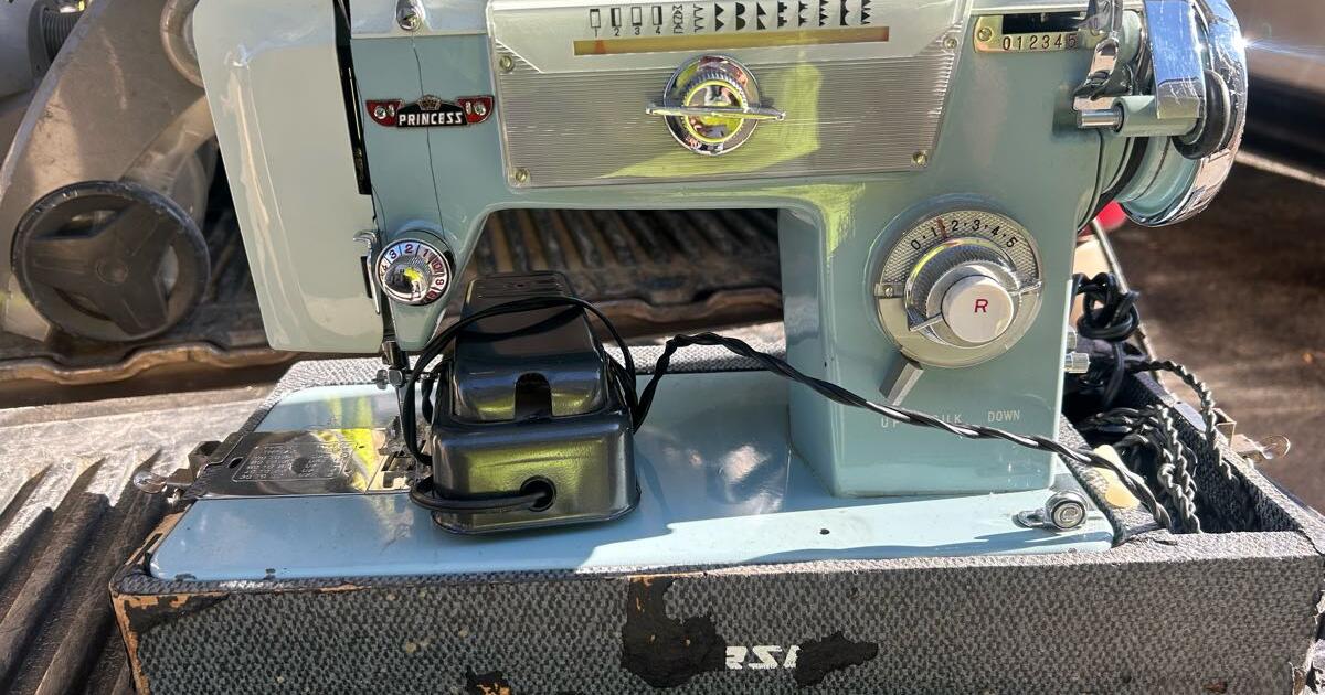 Vintage Princess Sewing Machine for $75 in Fresno, CA | For Sale & Free ...