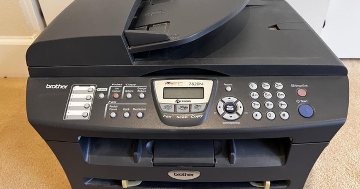 Brother All-in-one laser printer for Free in San Ramon, CA | For Sale ...