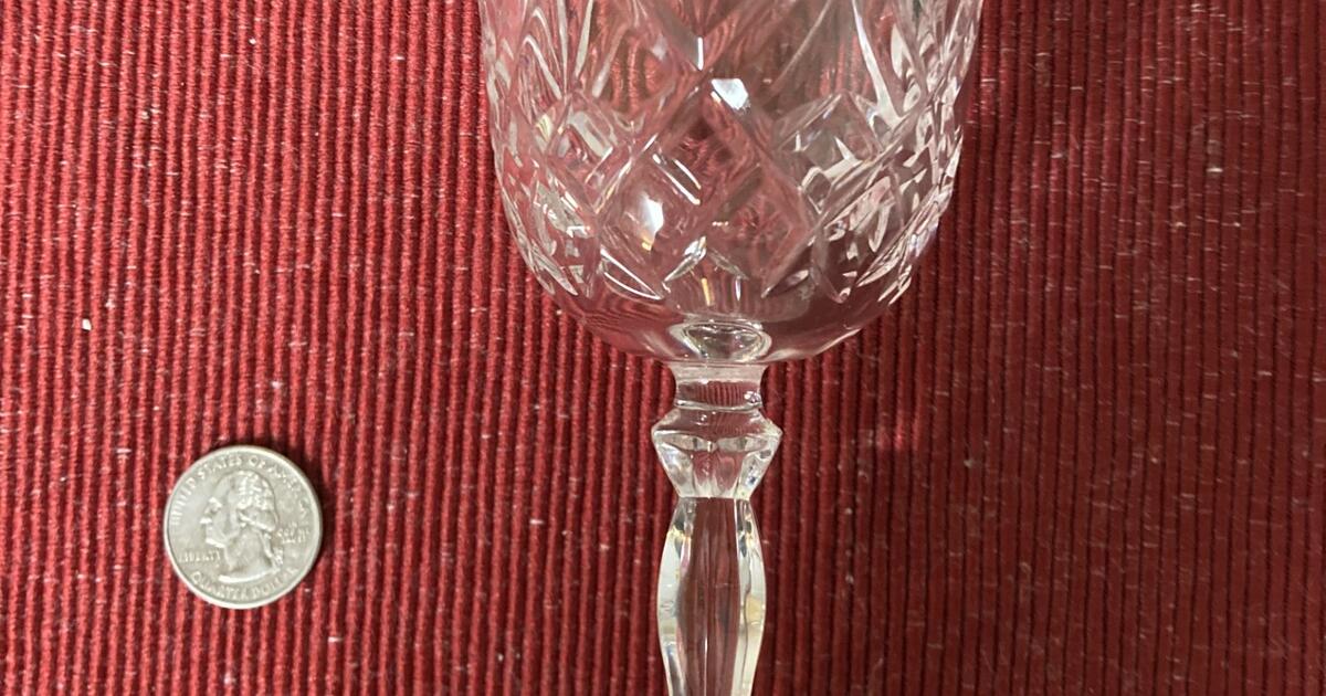 Crystal Wine/Water Goblet Set for $85 in Argyle, TX | For Sale & Free ...
