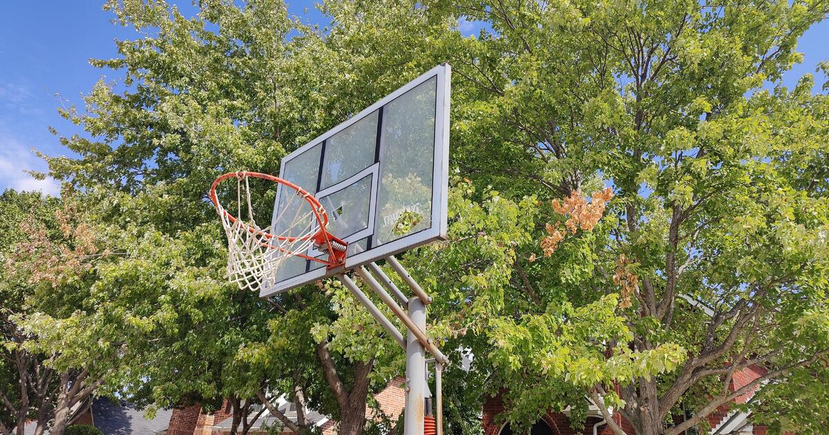 Outdoor Basketball Hoop - Disassembled And Ready For Pickup for Free in ...