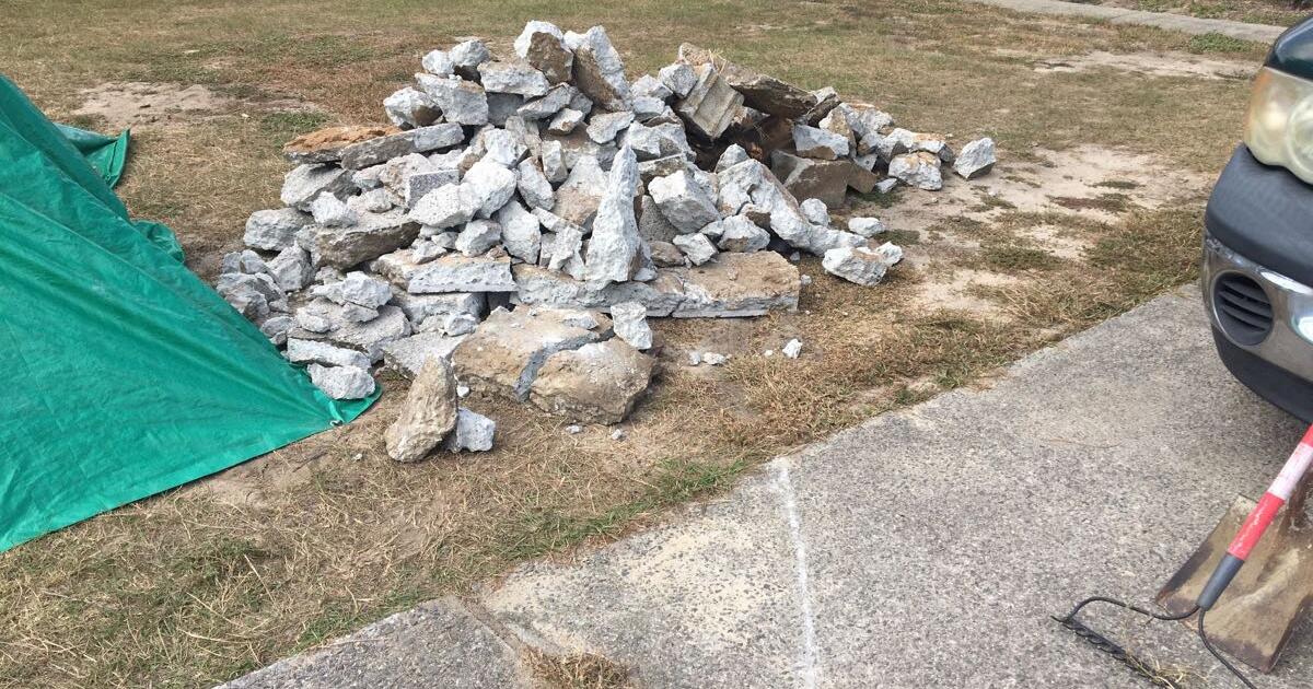 Curb Alert Concrete Chunks for Free in Augusta, GA | For Sale & Free ...