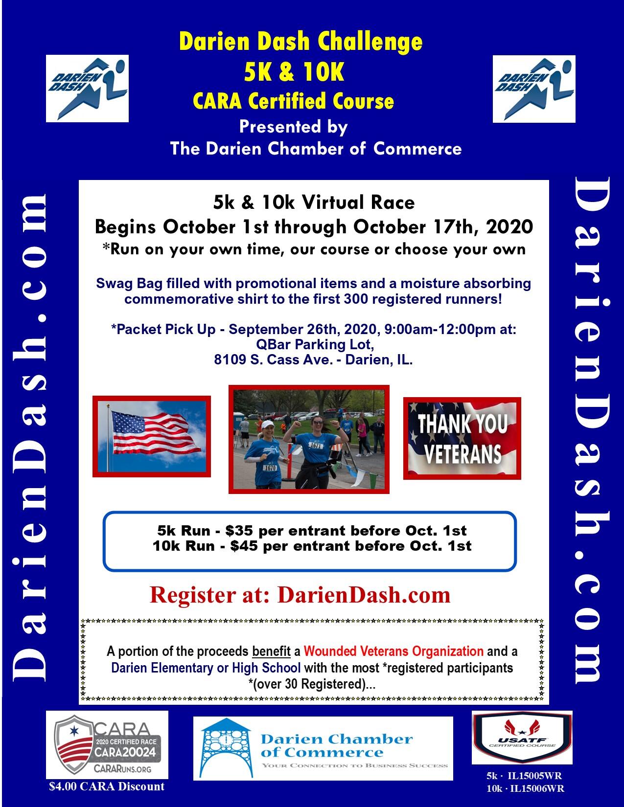 Do the Darien Dash - Virtually! (City of Darien) — Nextdoor — Nextdoor