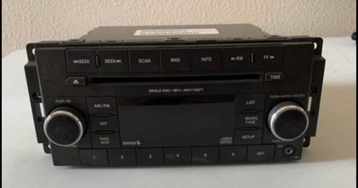 NEW Vehicle Radios, Chrysler Dodge Jeep, Multiple Year. P68252823AC and ...