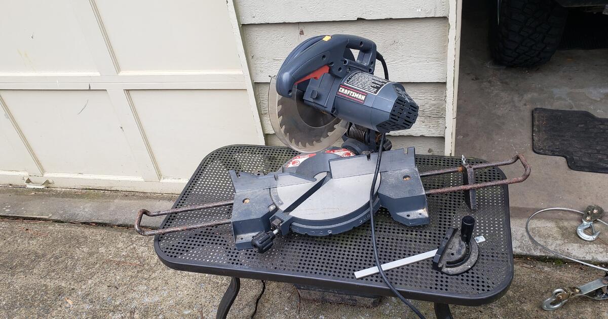 Craftsman 10 Miter Saw For 50 In Roswell GA For Sale Free Nextdoor