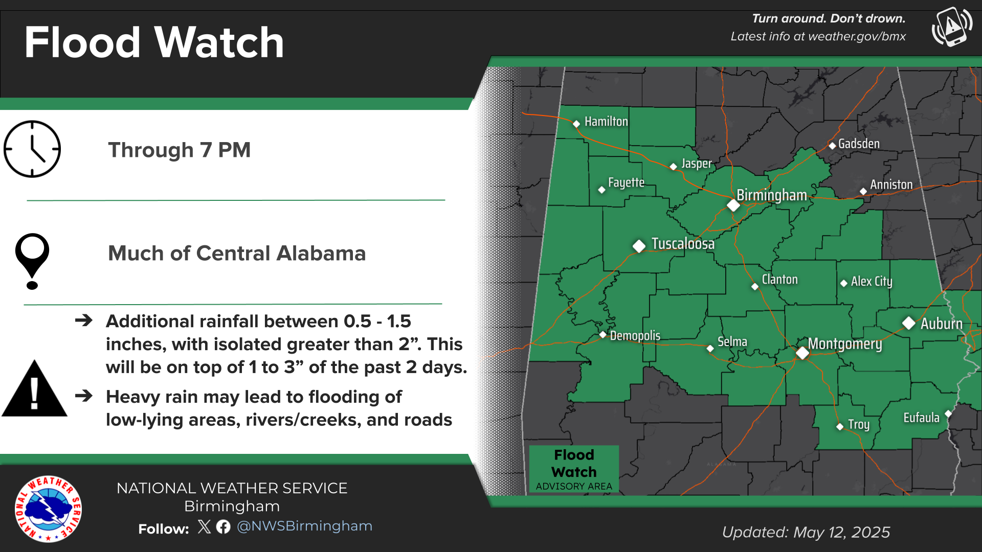 There were some minor changes to the risk areas through tonight for ...