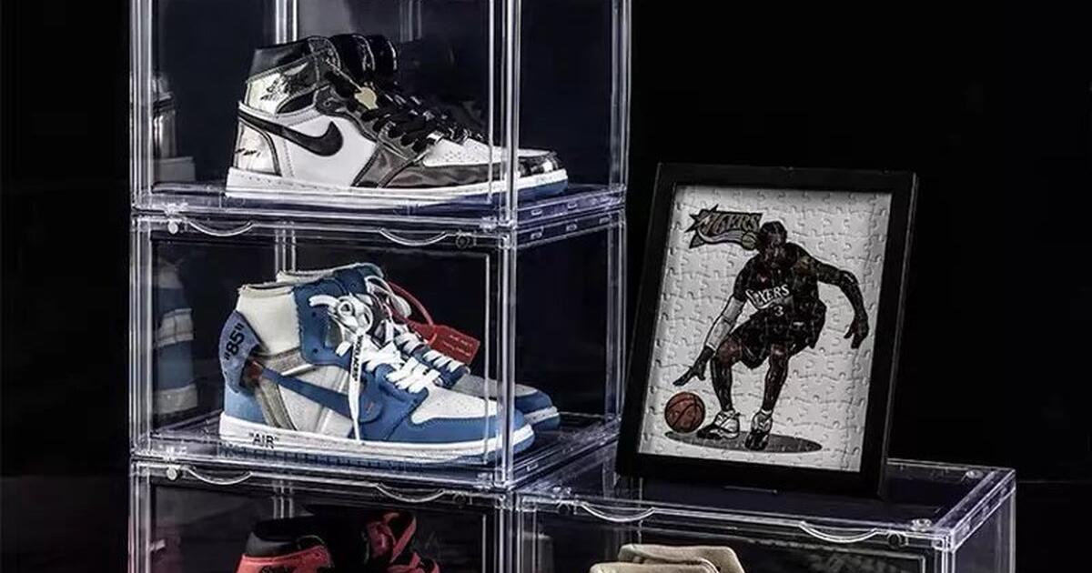 Shoe box home decor transparent acrylic shoe box for $40 in Grass ...