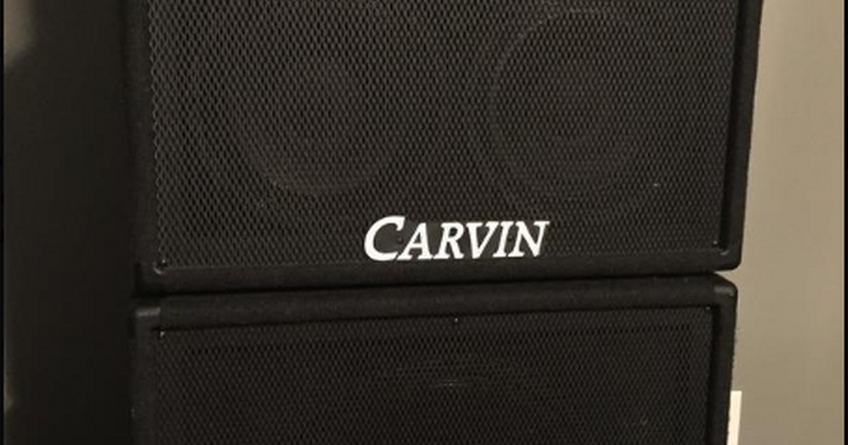 $300 · Carvin PB500 Bass Rig - amp and speakers - $300 LOW PRICE ...