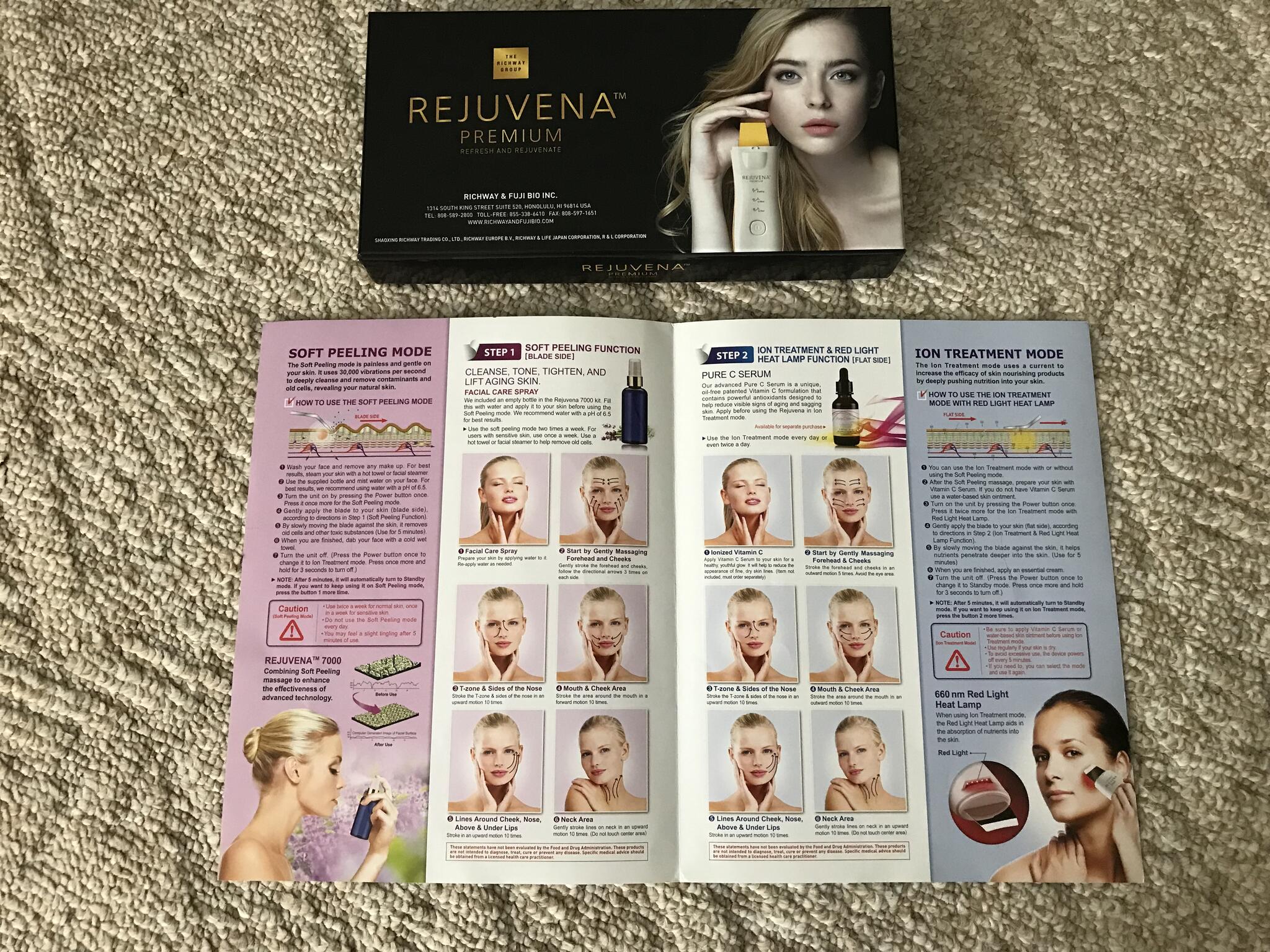 Brand New Richway Rejuvena Premium - A Spa like treatment at home for ...