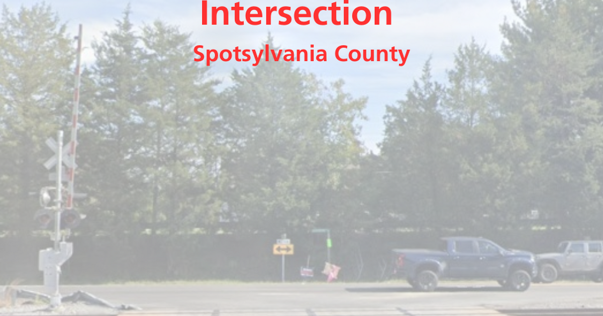 SPOTSYLVANIA: The intersection of Route 608 (Benchmark Road) and Route ...