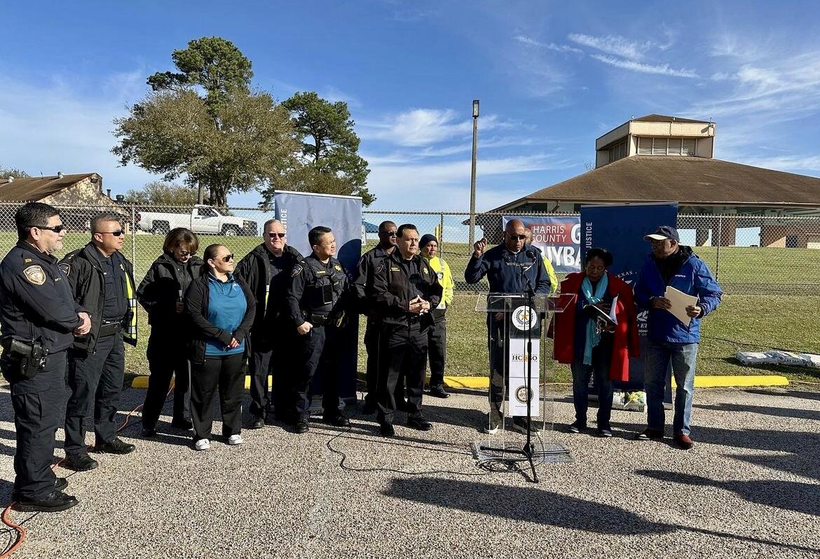 We organized the gun buyback event in collaboration with Harris County ...