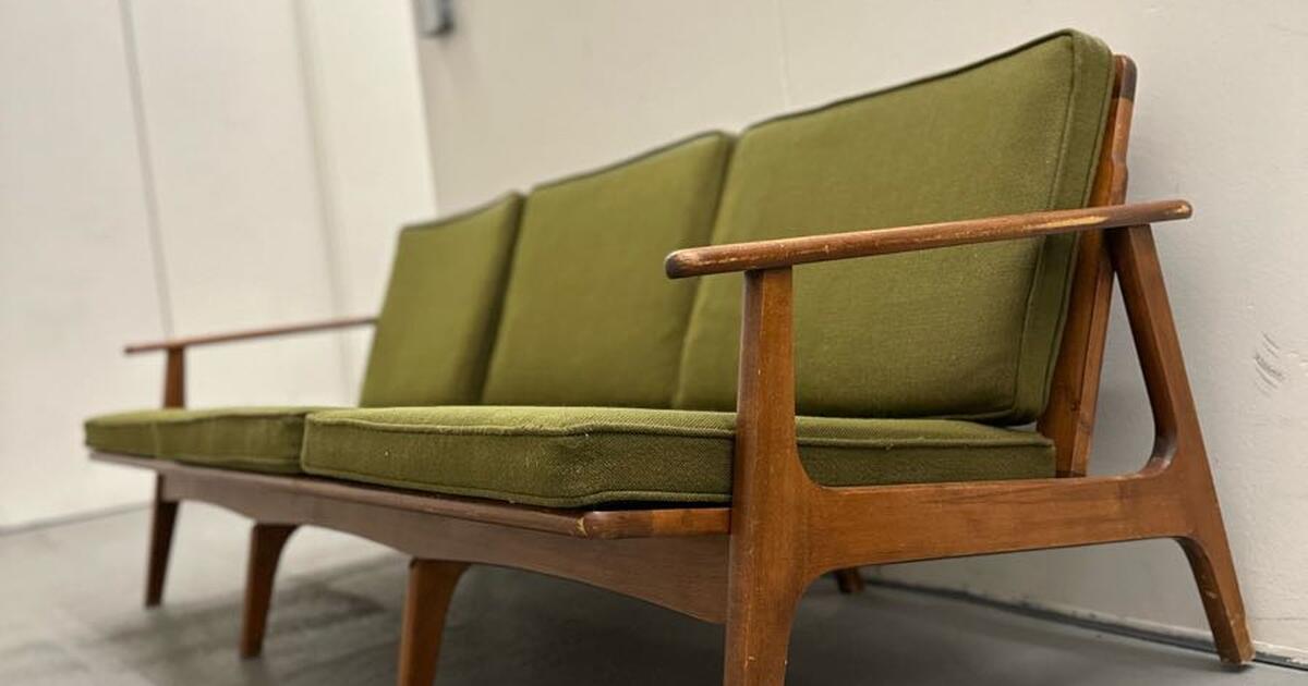 Vintage hand-crafted MCM low sofa for $450 in Seattle, WA | For Sale ...
