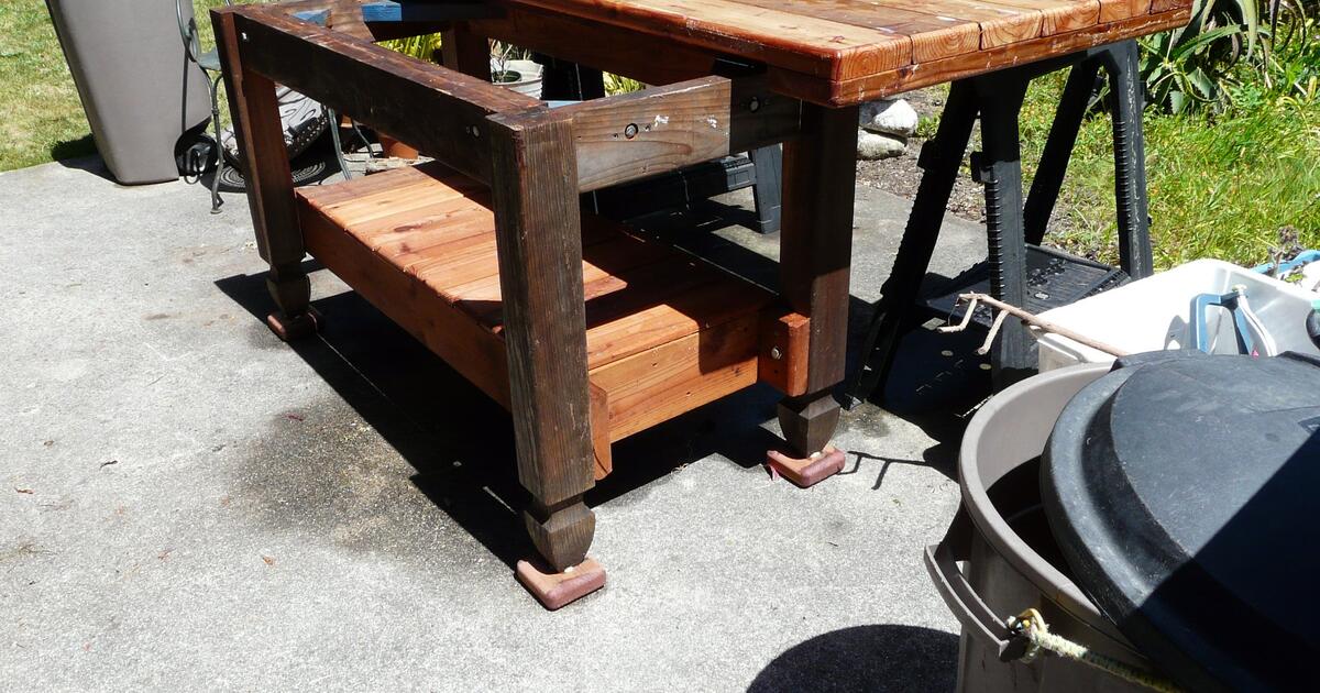 Work bench or potting table. for $75 in Gig Harbor, WA | For Sale ...