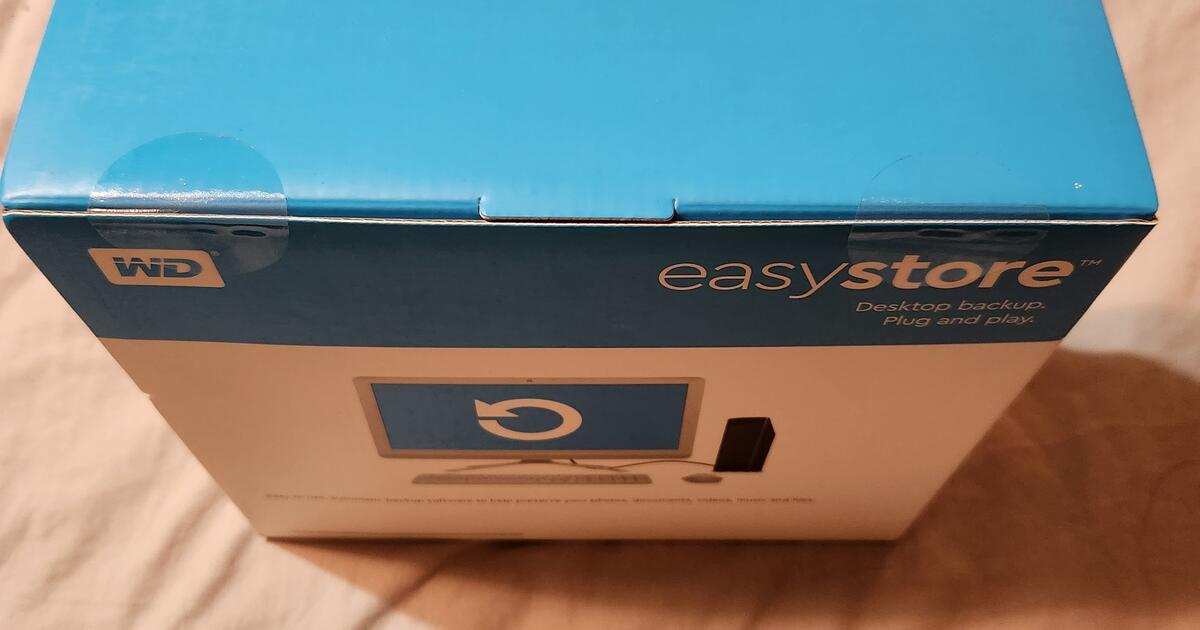 New 14 TB external WD EasyStore portable harddrive. for $100 in Memphis ...