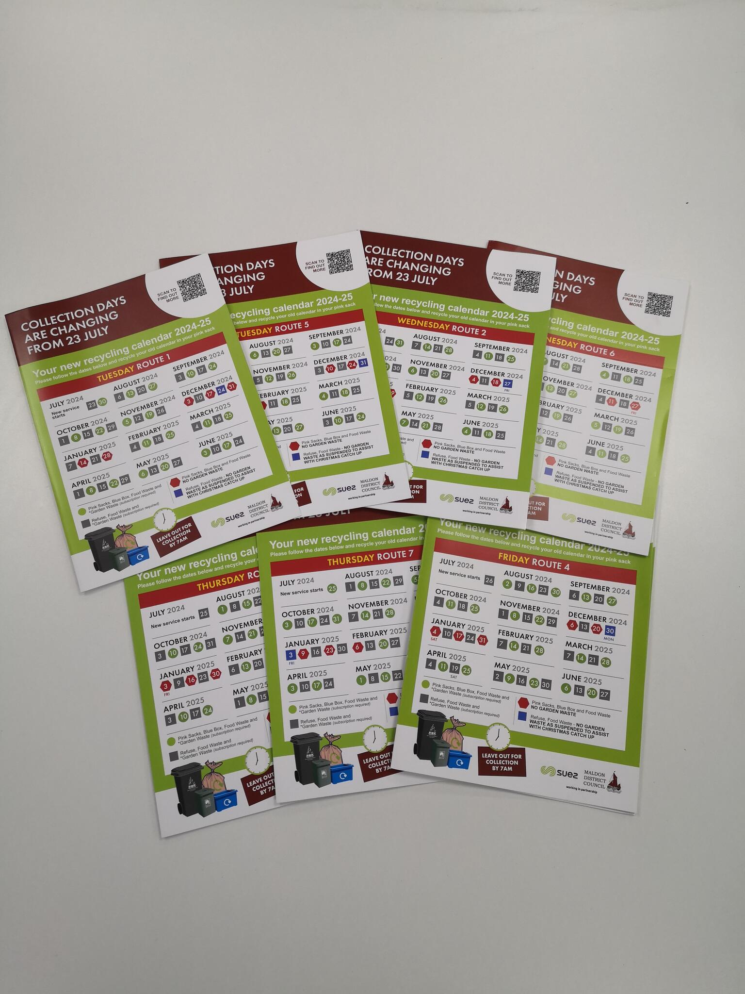 Have you received your new waste collection calendar yet? (Maldon ...