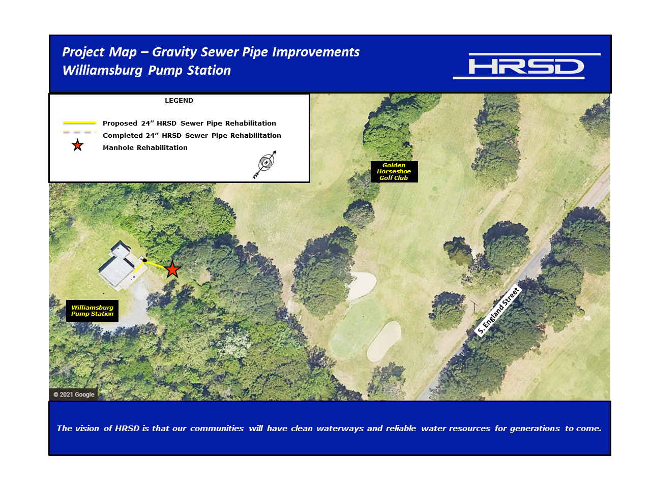 Gravity Sewer Pipe Improvements Williamsburg Pump Station (HRSD ...