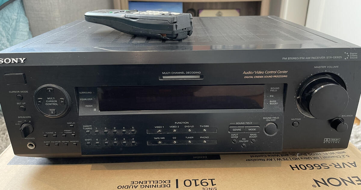 Sony 5.1 home theatre receiver with remote for Free in Cambria, CA ...
