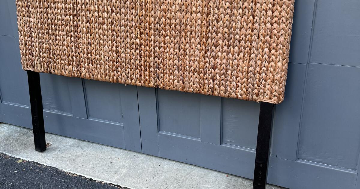 Pier One Rattan Queen Headboard for $100 in Baltimore, MD | For Sale ...
