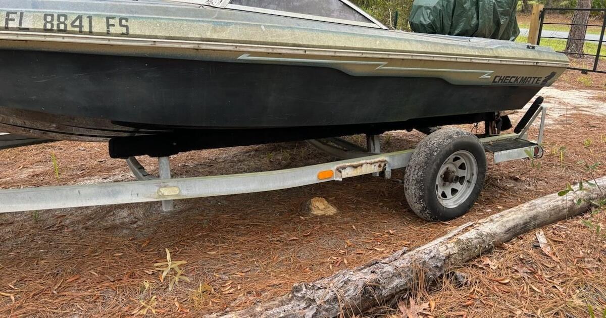 Checkmate Boat with Trailer for $500 in Homosassa, FL | For Sale & Free ...