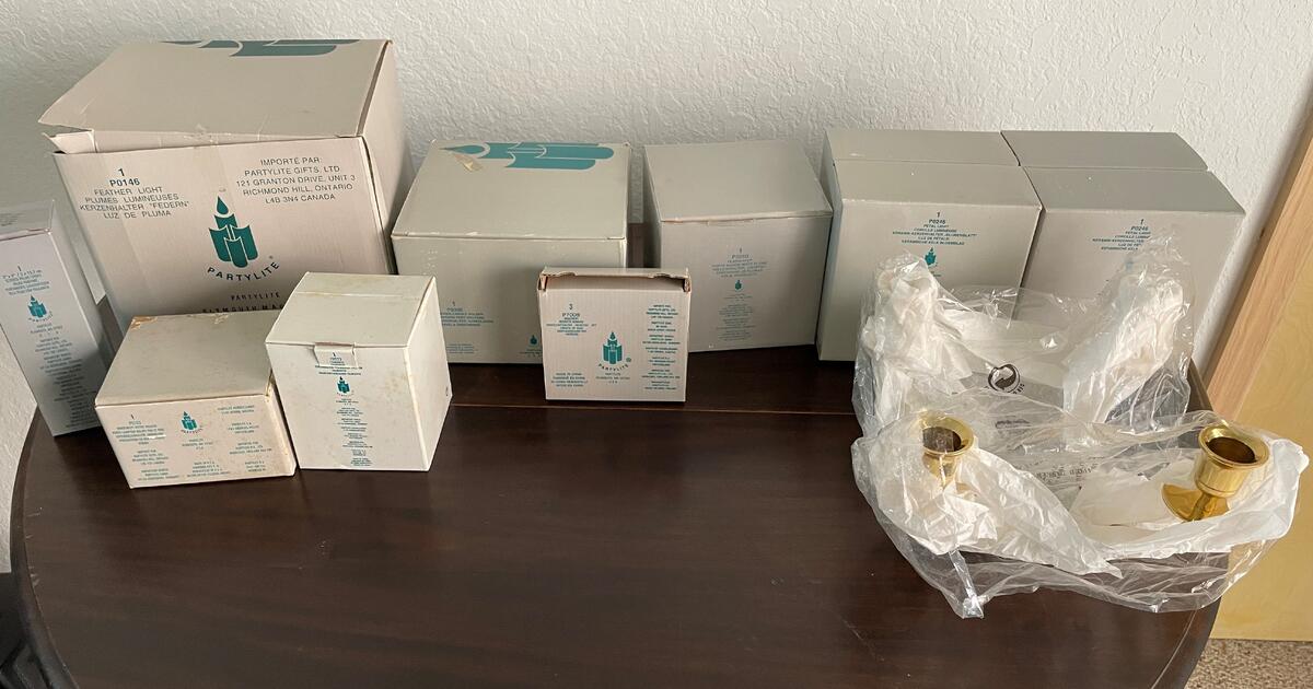PartyLite Lot of 10 Retired Items for $100 in Beverly Hills, FL | For ...